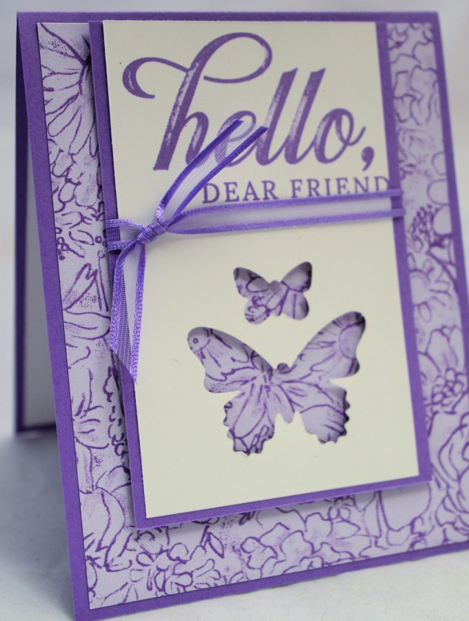 Sale A Bration Botanical Butterfly Designer Series Paper Video ...
