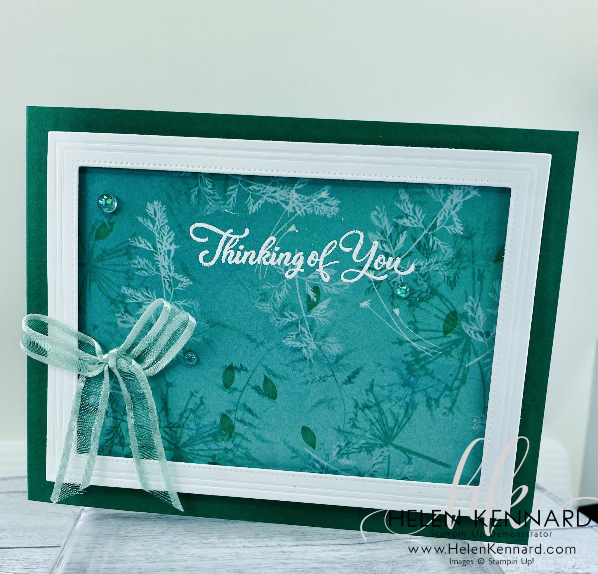 Birthday Cards using Fabulous Frames Dies - HelenKennard.com - Helen ...
